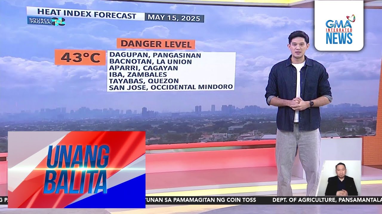 Weather update as of 6:14 AM (May 15, 2025) | Unang Balita - YouTube