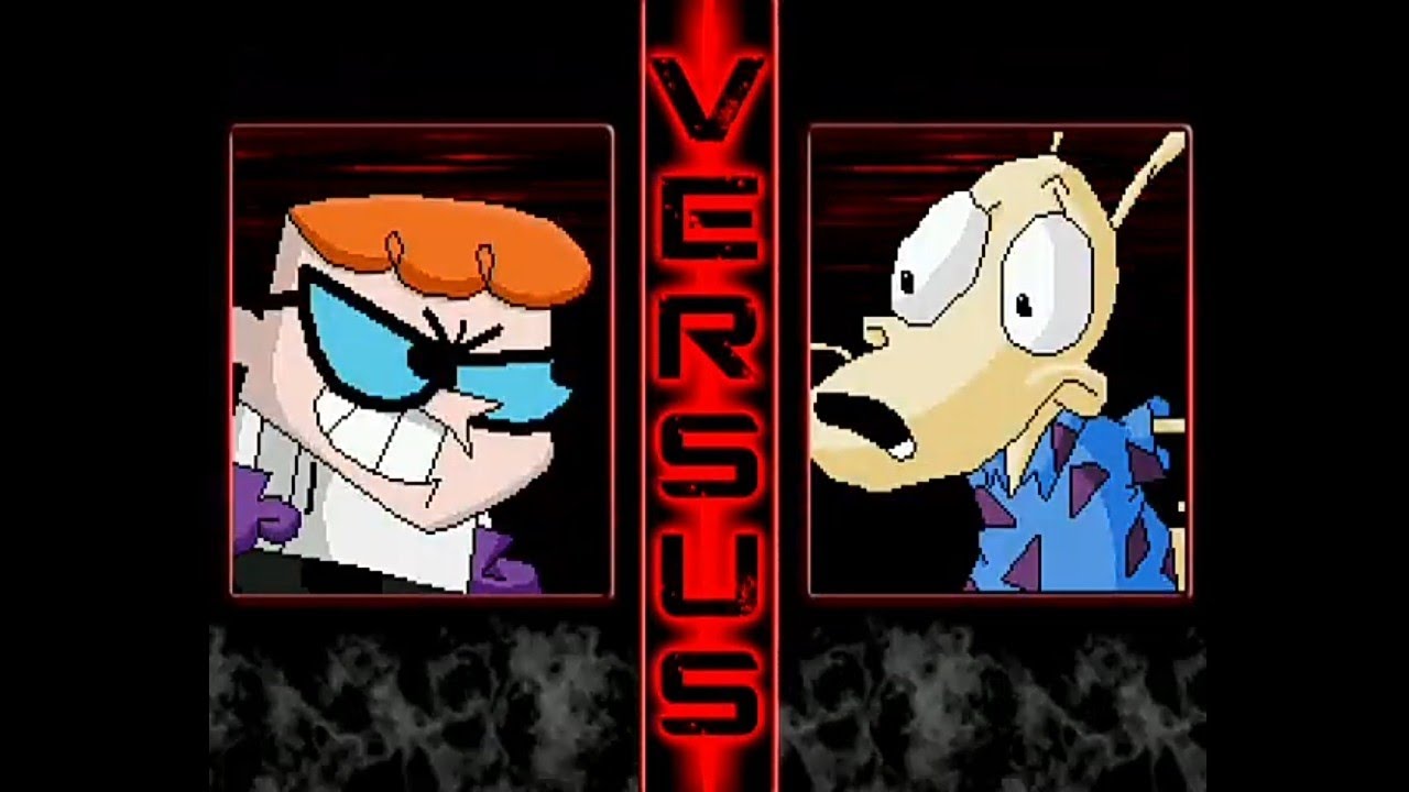 M.U.G.E.N #183: Dexter and Super Mario vs Rocko and Boog - YouTube
