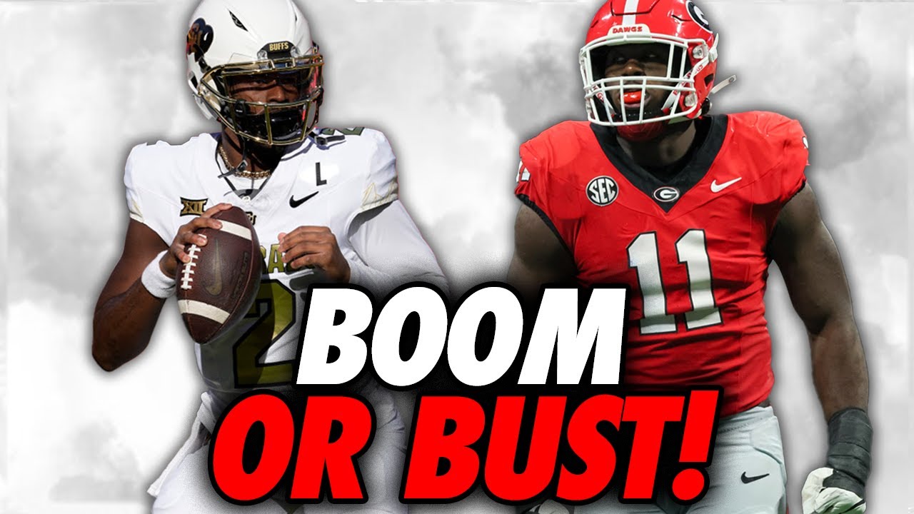 8 Boom Or Bust Players in the 2025 NFL Draft!! | NFL Analysis - YouTube