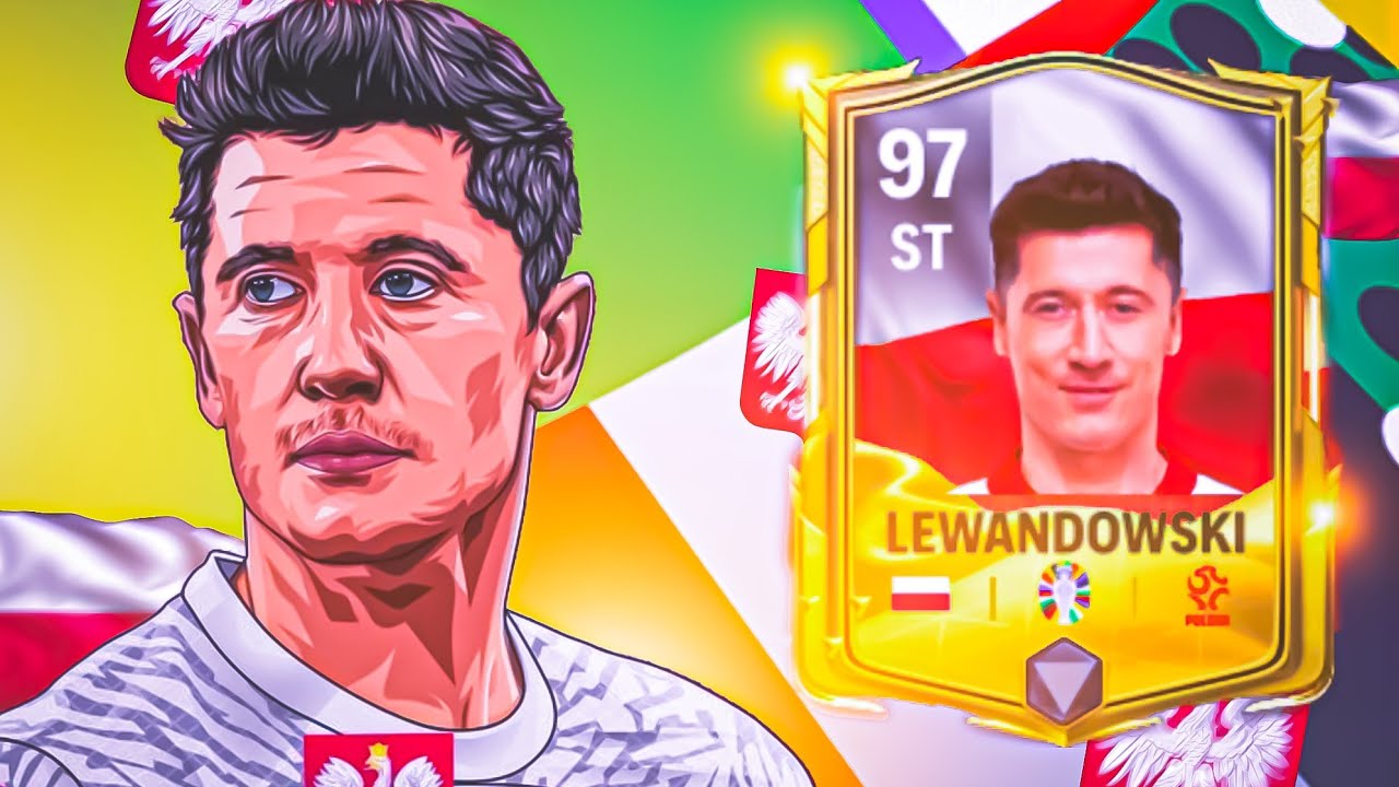 ROBERT LEWANDOWSKI 🤮 REVIEW FC MOBILE || EUROS EVENT LEWANDOWSKI || FC ...