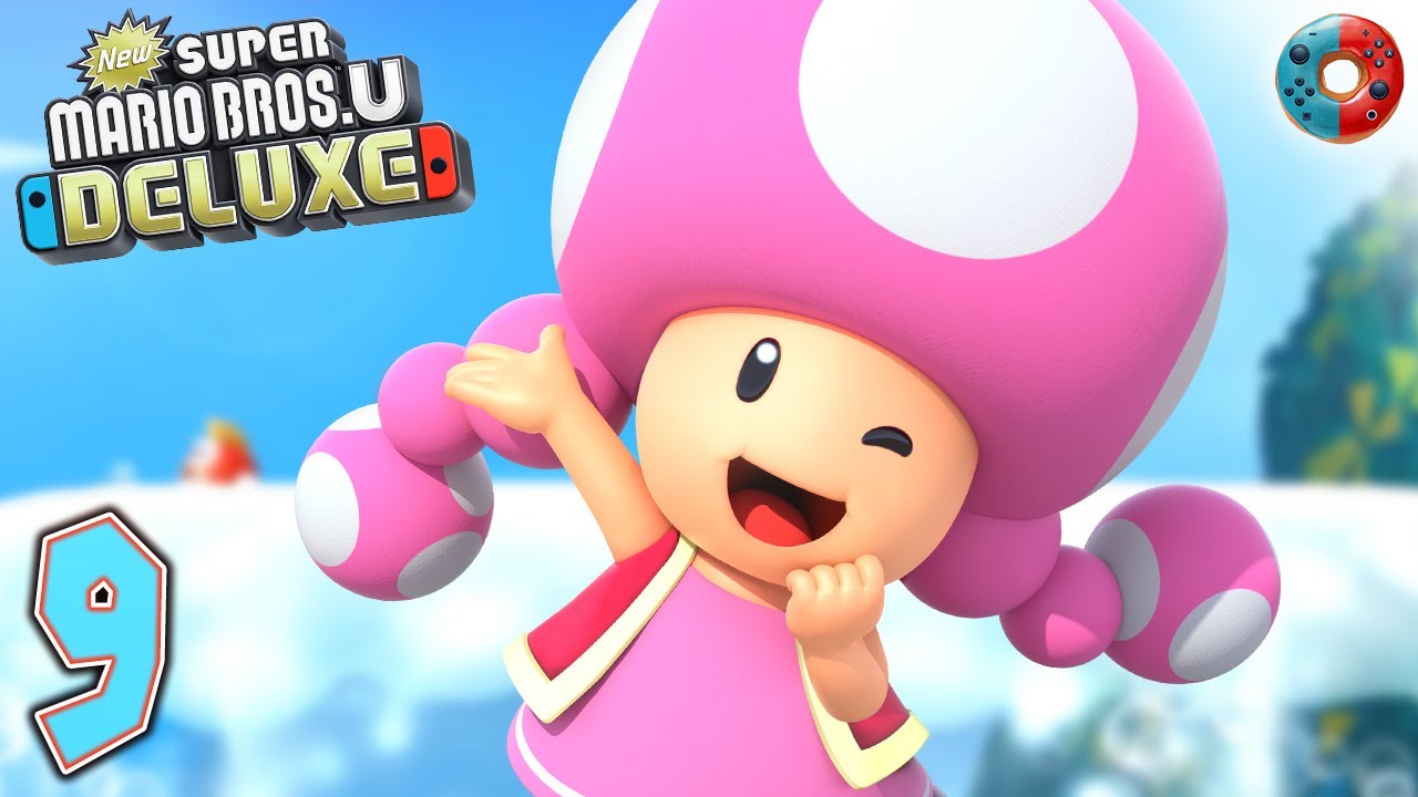 SARAH'S CLUTCH SAVE | Part 9 | New Super Mario Bros U Deluxe - YouTube