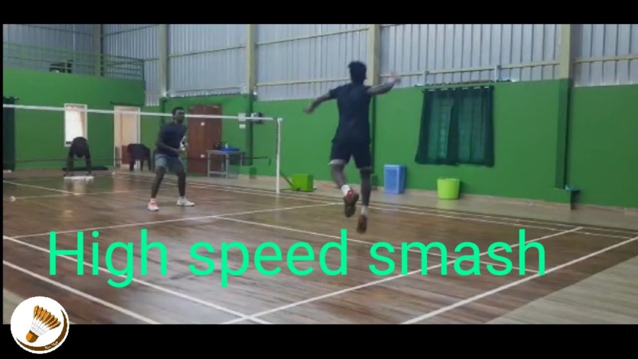Badminton one jump smash multi training - YouTube