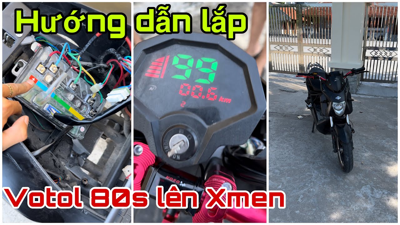 Hướng dẫn lắp Ic Votol 80s lên Xmen || Xmen Độ - YouTube