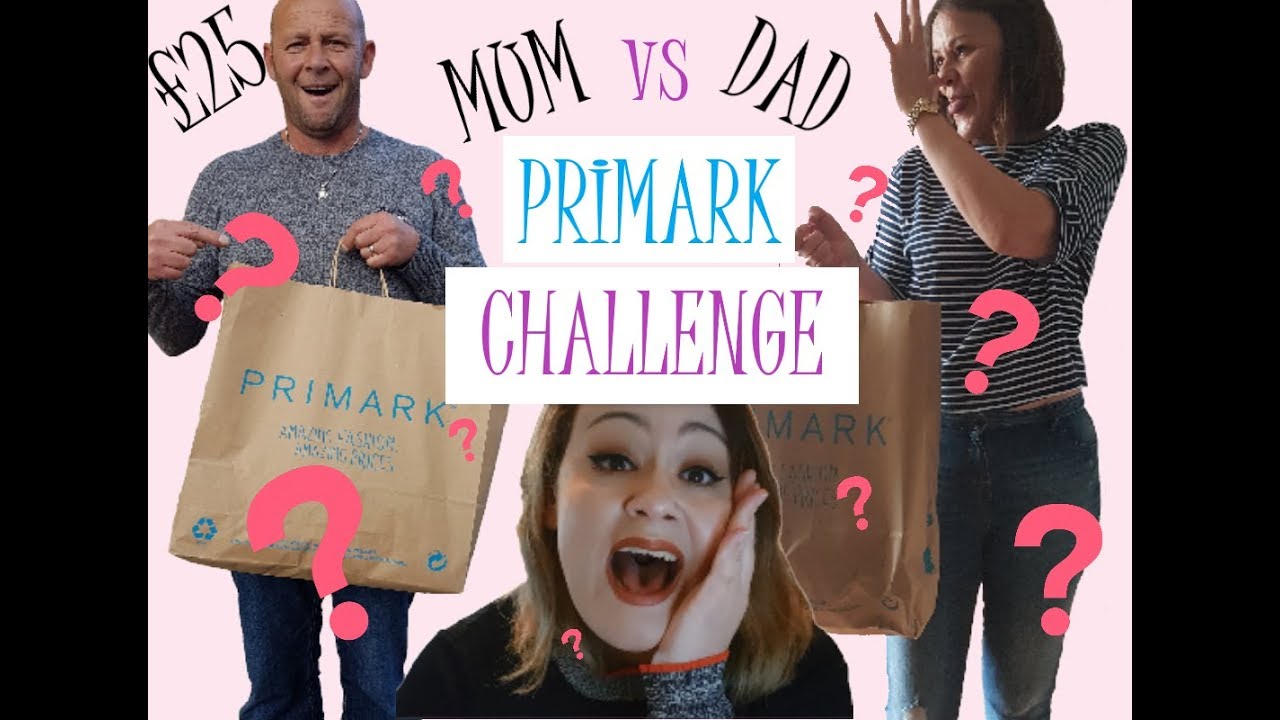 £25 Primark Outfit Challenge: Mum v Dad | ALifeLookingUp - YouTube