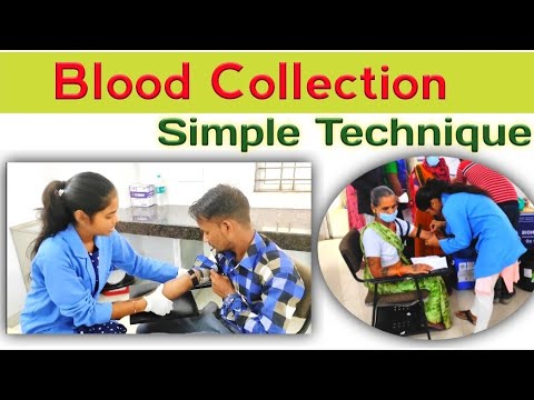 blood collection process - YouTube