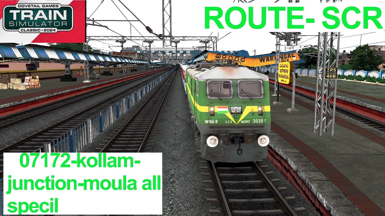07172-kollam junction-moula ali special fare sabariala special - YouTube
