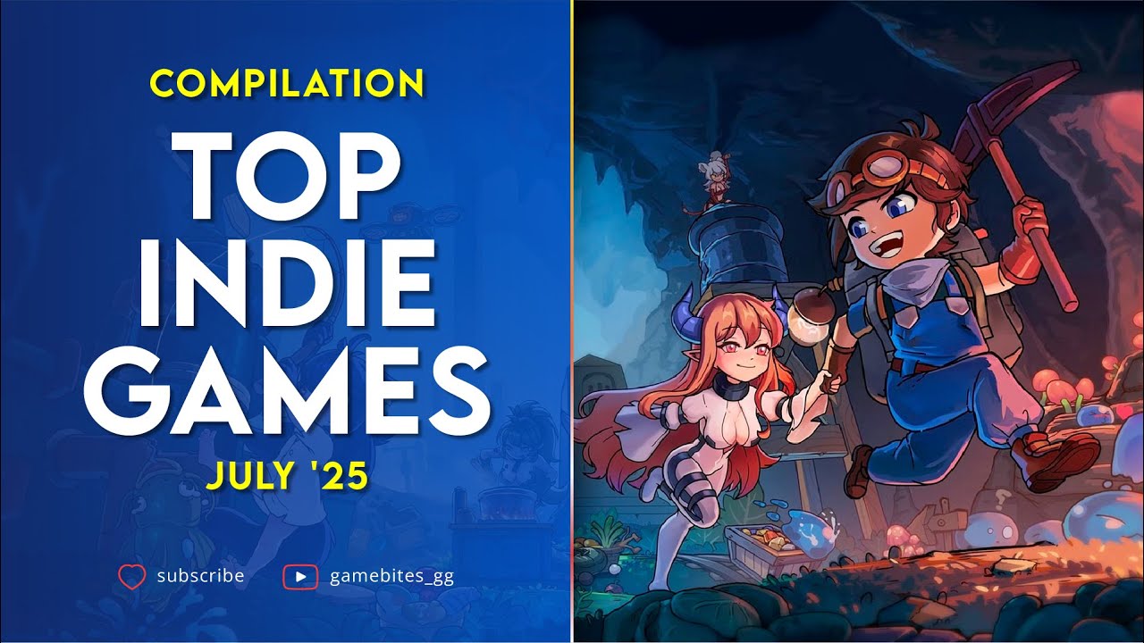 Top Indie Games Compilation – July '25 | New Indie Games, Pixel Art ...