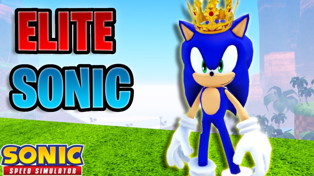 How To Unlock *ELITE SONIC* In Sonic Speed Simulator! - YouTube