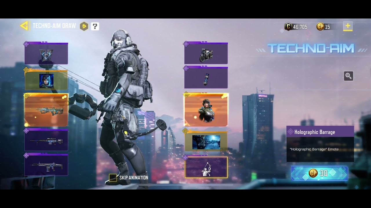 CODM - Holographic Barrage Emote - YouTube