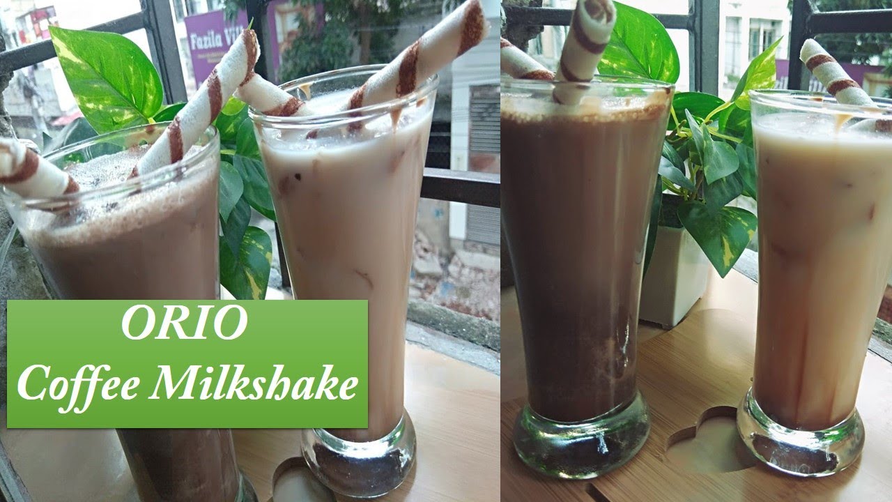 ORIO Coffee Milkshake II Easy milkshake recipe at home....lets try ...