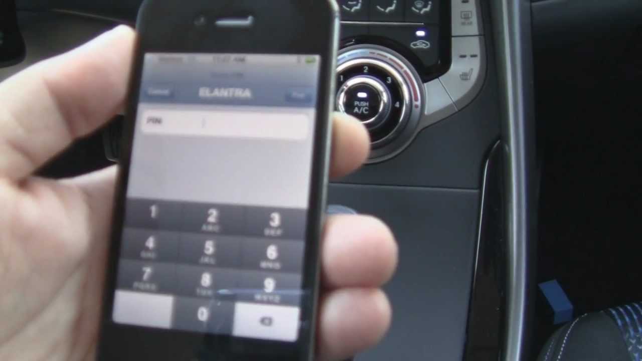 How to Pair Your IPhone with a 2013 Hyundai Elantra Coupe.wmv - YouTube