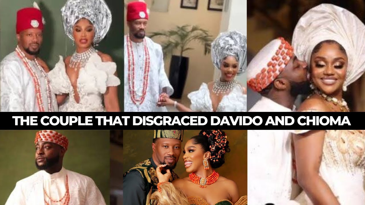 THE COUPLE THAT DISGRACED DAVIDO AND CHIOMA | Sharon oja wedding is ...