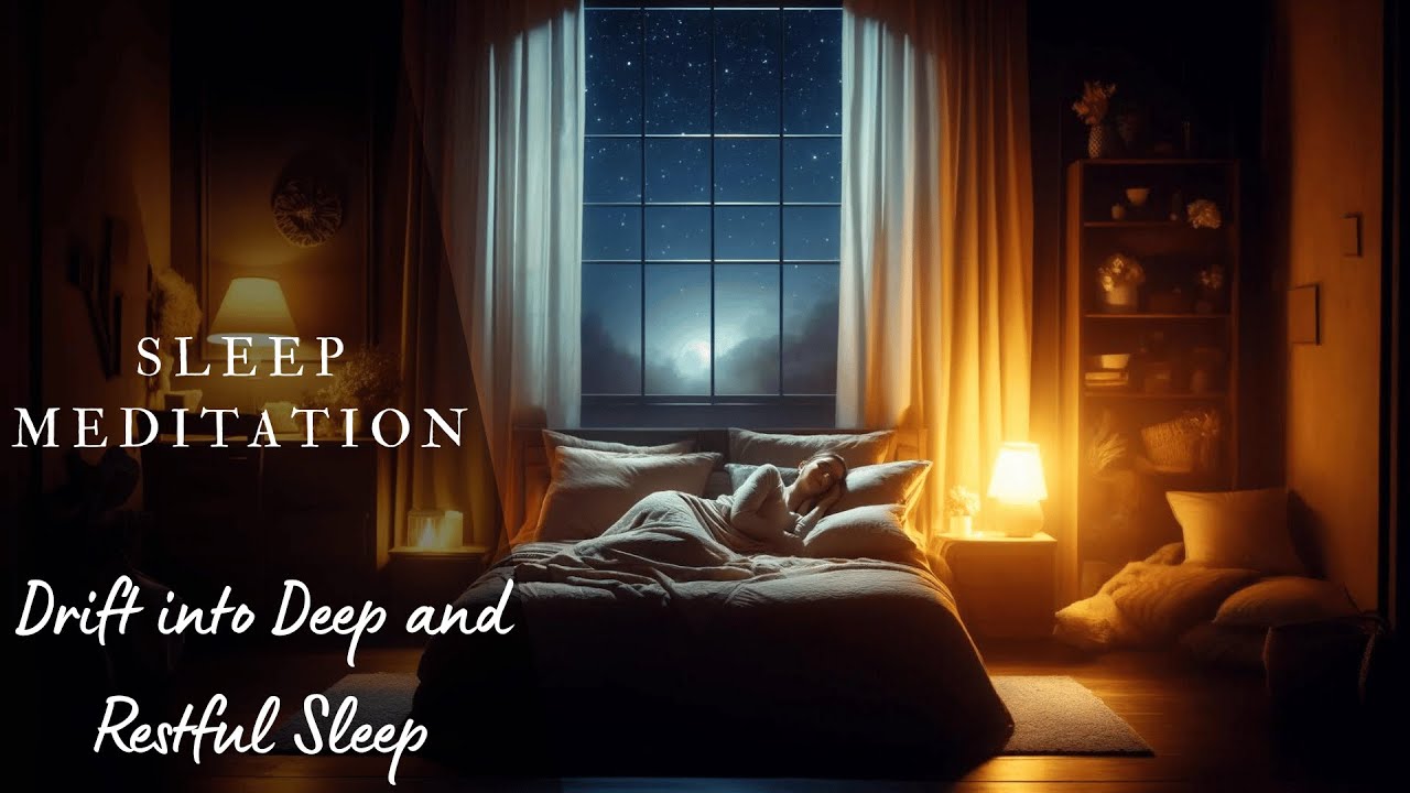 Sleep Meditation: Drift into Deep and Restful Sleep - YouTube