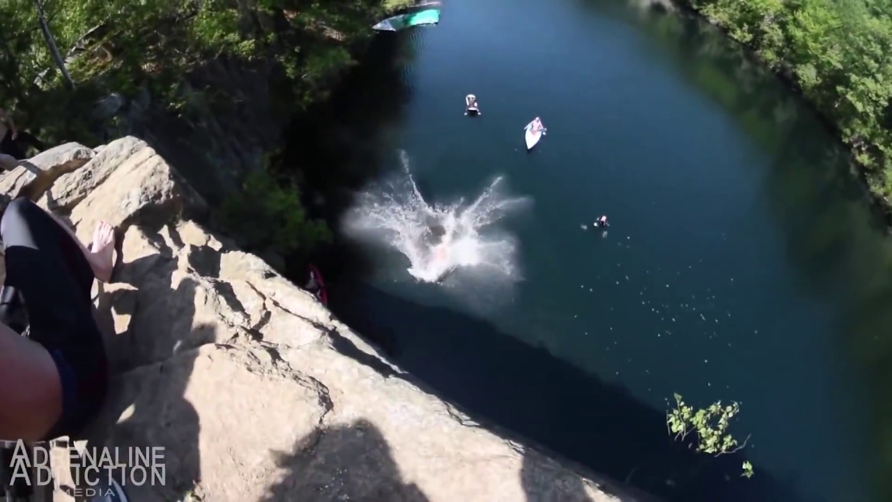 Cliff Jumping Fails 2021 Compilation Part 1 - YouTube