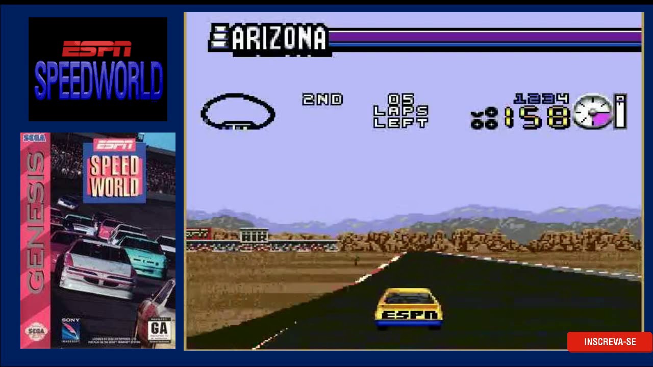 ESPN Speed World para SEGA GENESIS (MD) por Mariano Soltys - YouTube