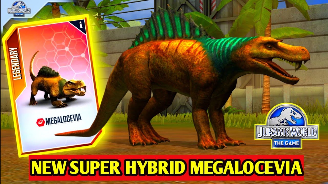 NEW‼️SUPER HYBRID MEGALOCEVIA FIRST LOOK, FEED AND BATTLE | JURASSIC ...