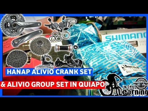 ALIVIO GROUP SET & ALIVIO CRANK SET BOUGHT IN QUIAPO / MTB Build ...