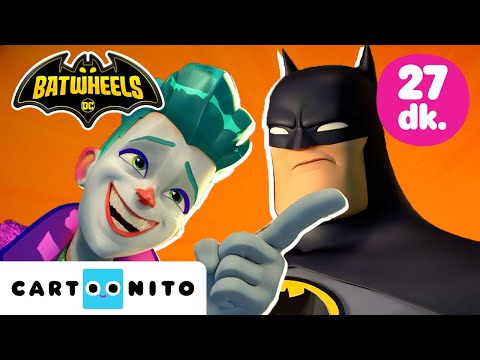 BATWHEELS | Bam ve Batman, Joker'in Şakalarına Karşı | @CartoonitoTurkiye