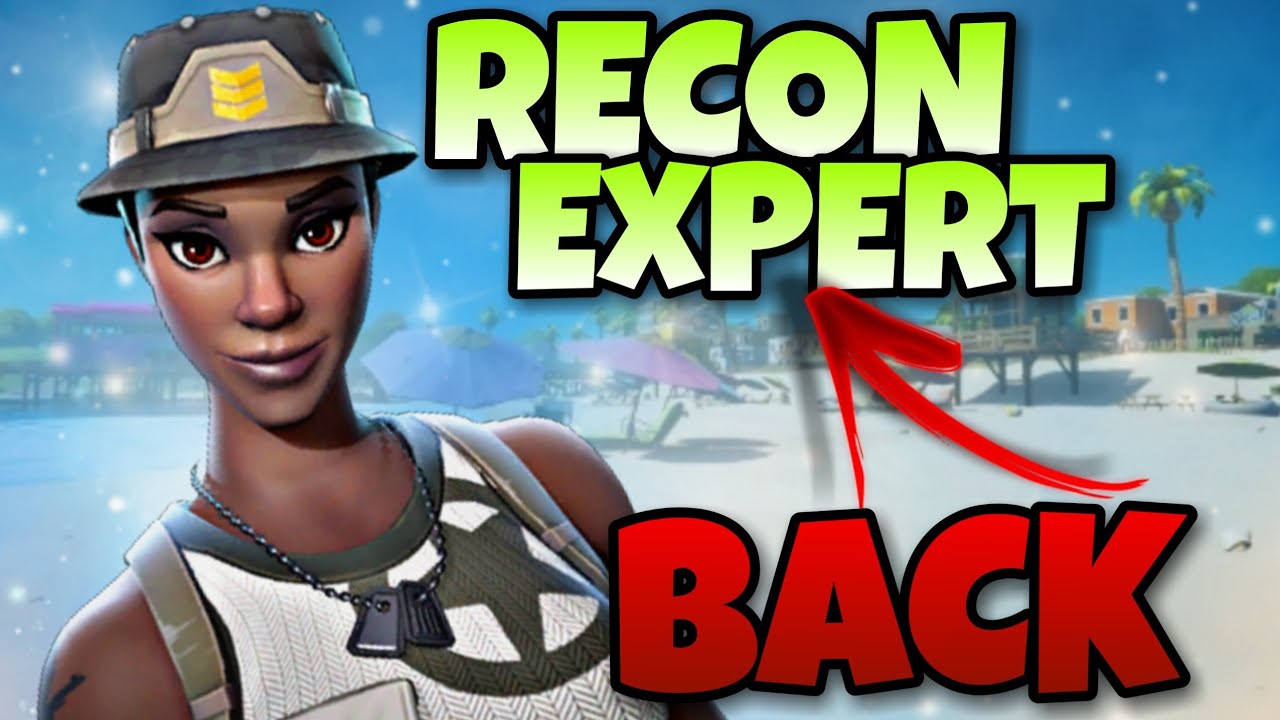 RECON EXPERT Skin Returns to the Item Shop -Fortnite Chapter 2 S2 ...