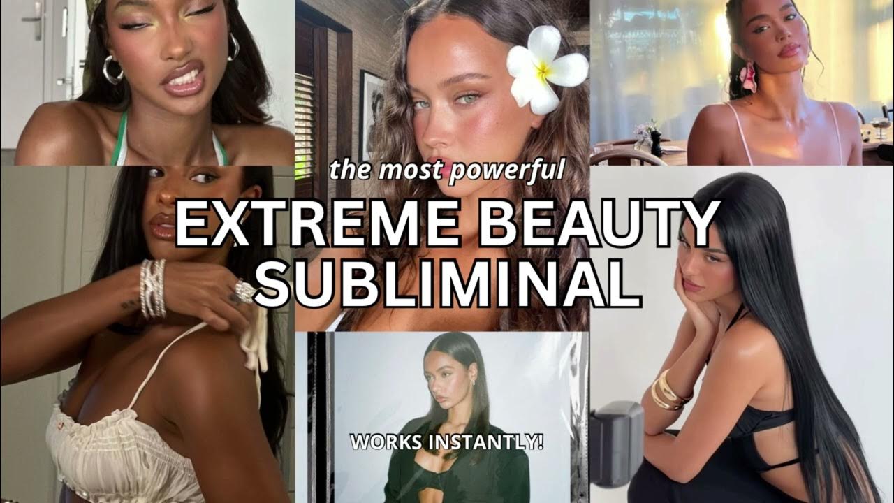 EXTREME BEAUTY Subliminal | Irresistible Glow Up, Perfect Face, Feminine Energy, Model Look 💕🌸 ...