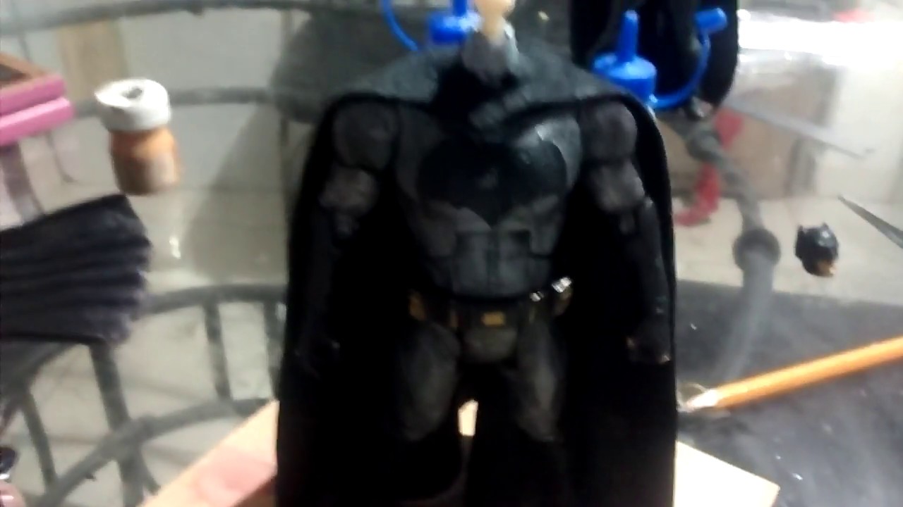 BATMAN BATFLECK CAPE CUSTOM part 3 - YouTube
