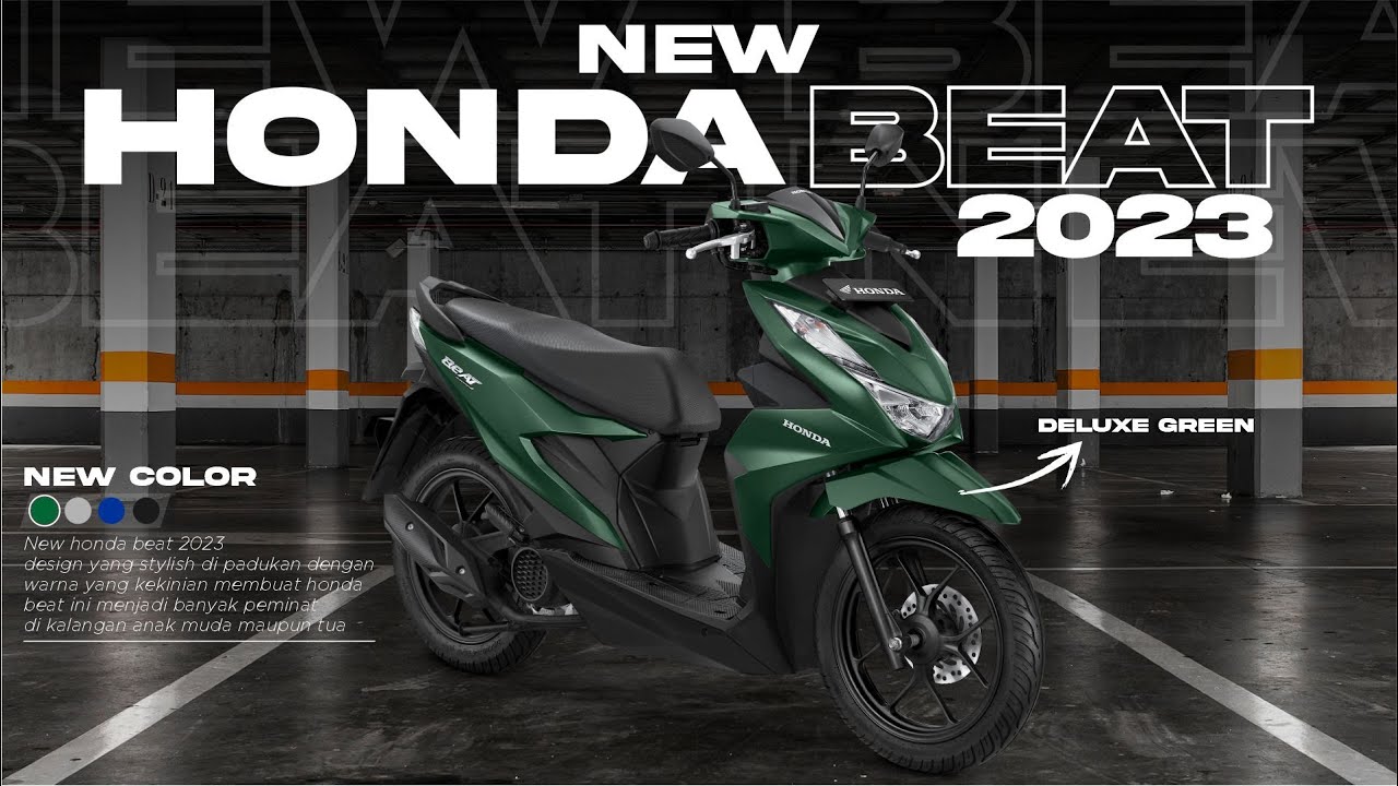 RESMI LAUNCHING HONDA BEAT 2023 (NEW COLOR) l INI DIA DETAIL WARNA ...