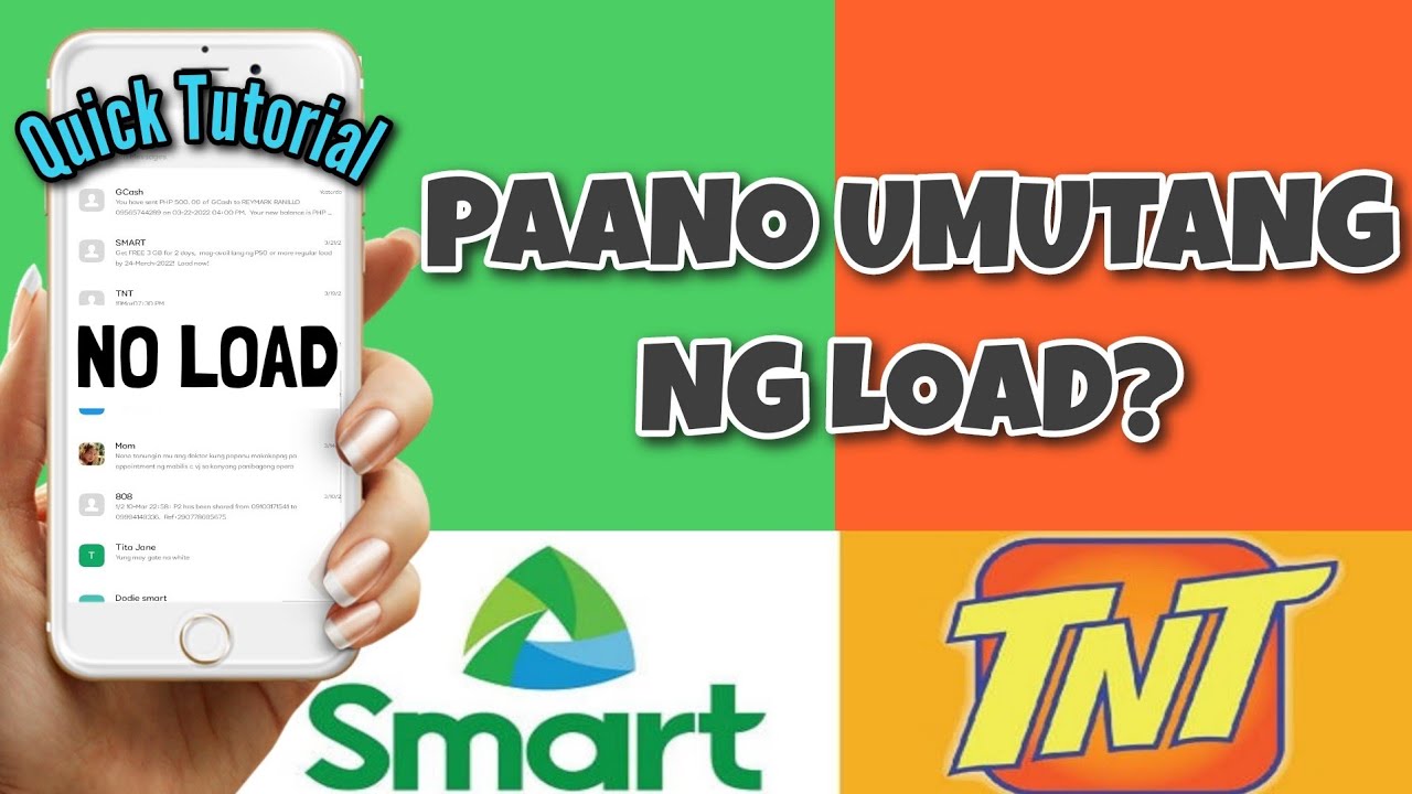 Paano umutang ng LOAD sa SMART/TNT | How to avail Smartcredit | Step by ...