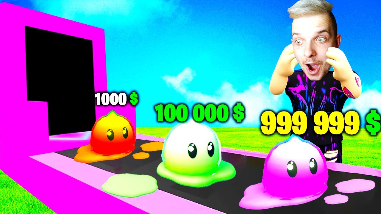 ROBIĘ NAJDROŻSZE SLAJMY w ROBLOX - Slime Tower Tycoon - YouTube