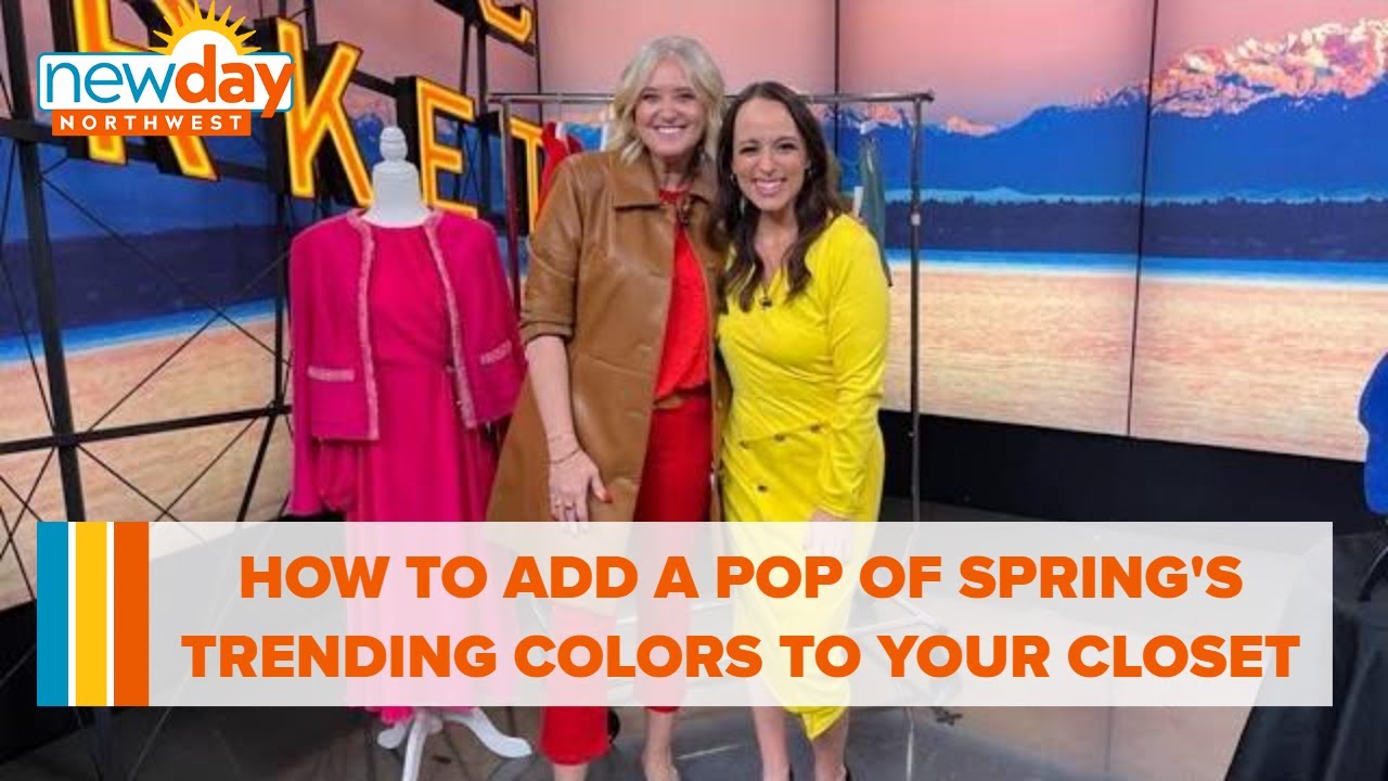 How to add a pop of spring's trending colors to your wardrobe - New Day ...