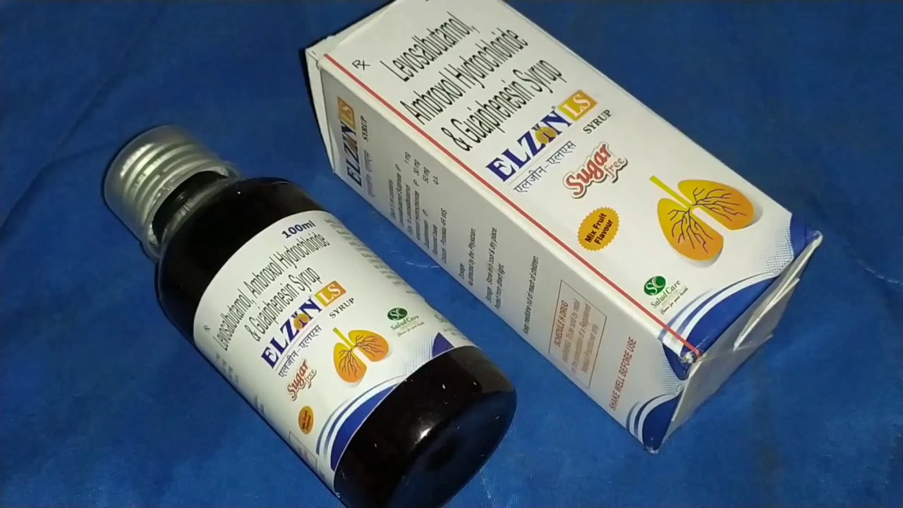 दमे वाली खांसी की सबसे बेहतरीन मेडिसिन।। Elzin ls Syrup Benefits in ...