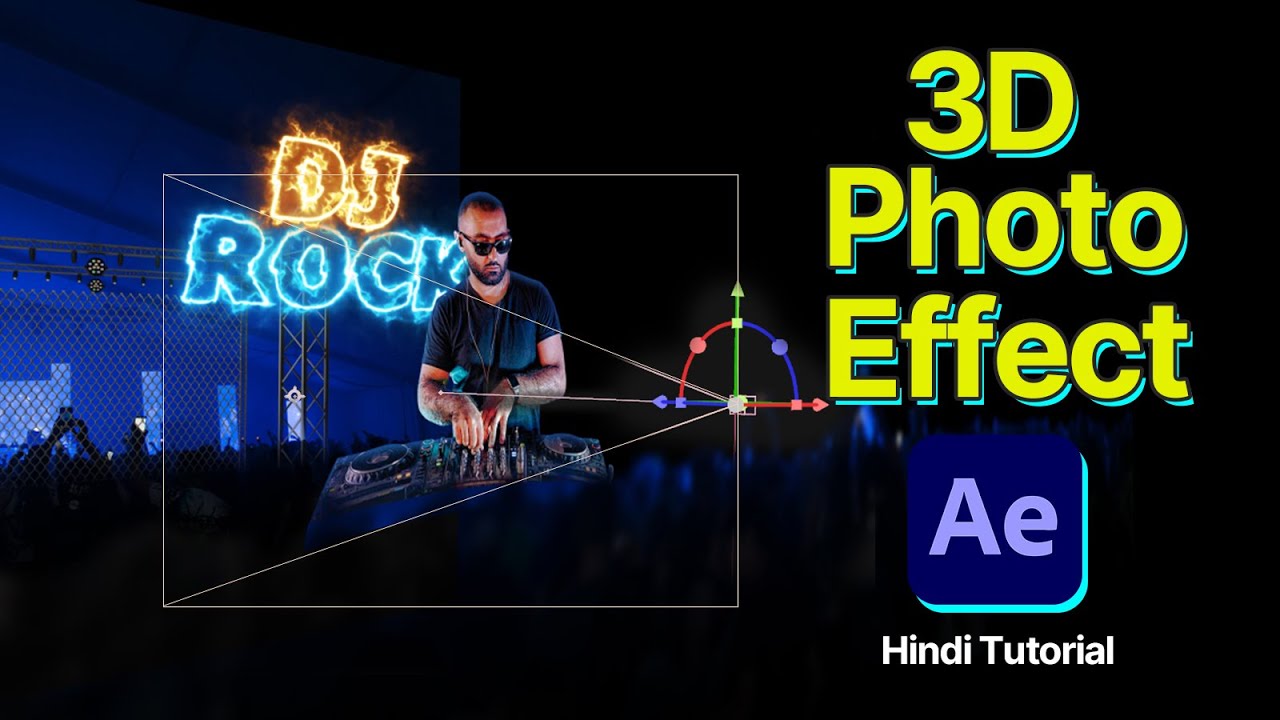 After Effects tutorial | 3D Photo Effect Tutorial in Hindi - YouTube