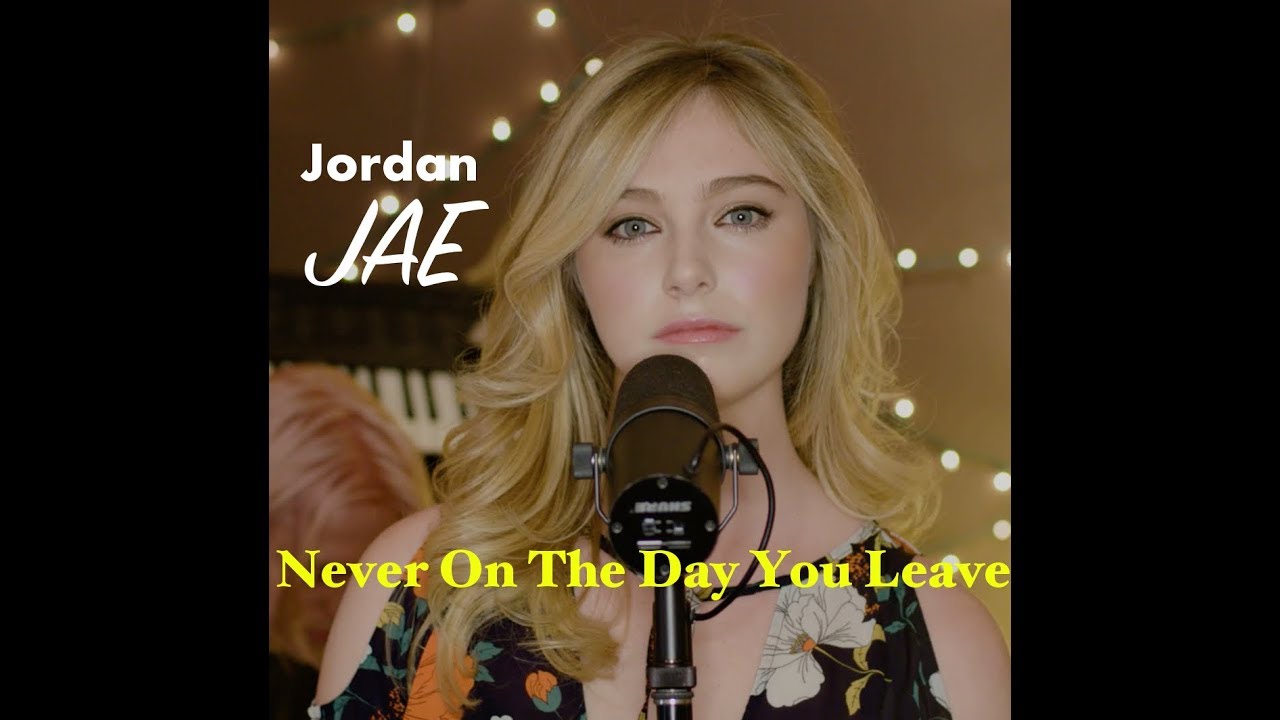 John Mayer - Never on The Day You Leave ( Cover by Jordan JAE - Live ...
