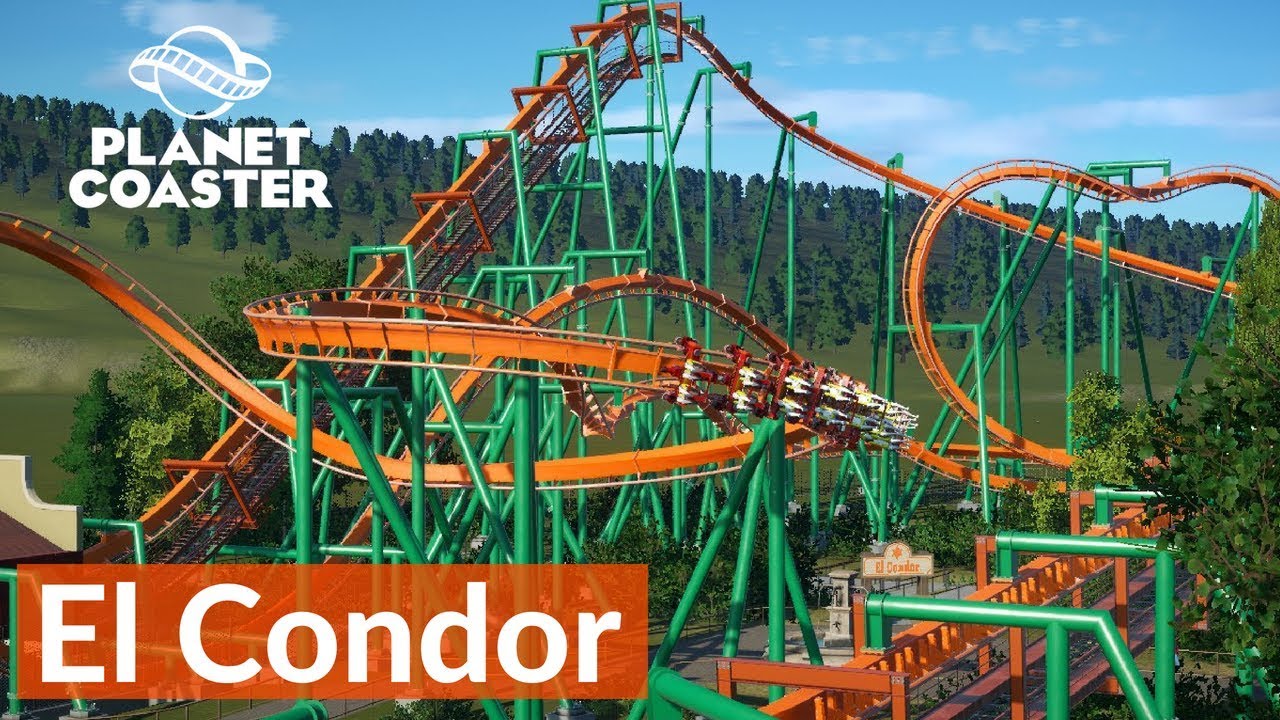 Planet Coaster - El Condor Walibi (Recreation) - YouTube