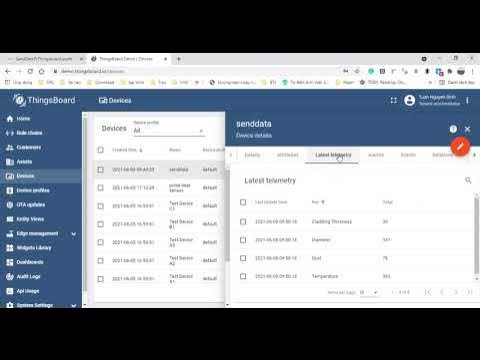 Work with Thingsboard using paho-mqtt-python - YouTube