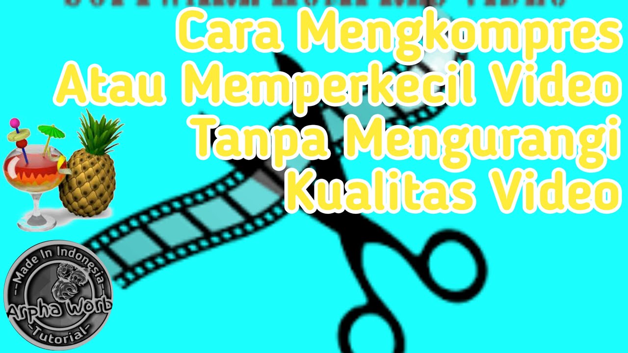# Tips Youtube || Cara Mengkompres Size Video Tanpa Mengurangi Kualitas ...