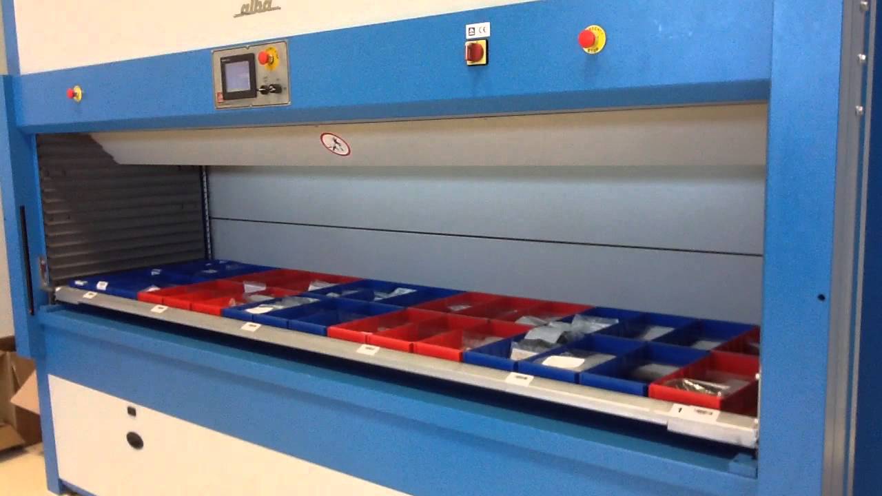 ALBA Vertical Lift Module ( Application in Aerospace Industry) - YouTube