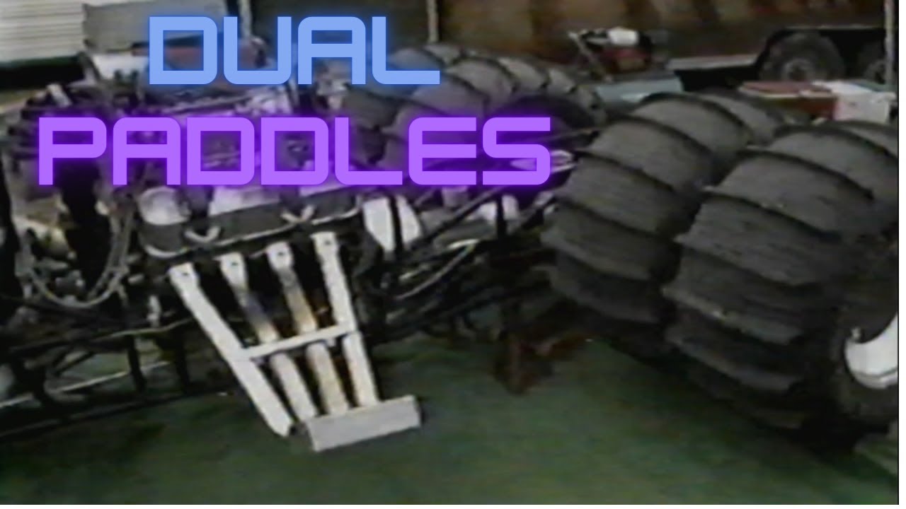 Wild Dual Paddle Tire Sand Drags From 1983! - YouTube