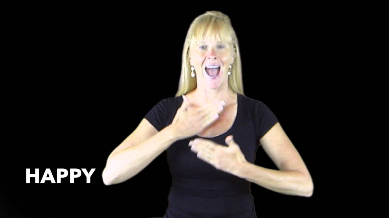 Learn How To Sign The Word Happy YouTube learn-how-to-sign-the-word-happy-youtube