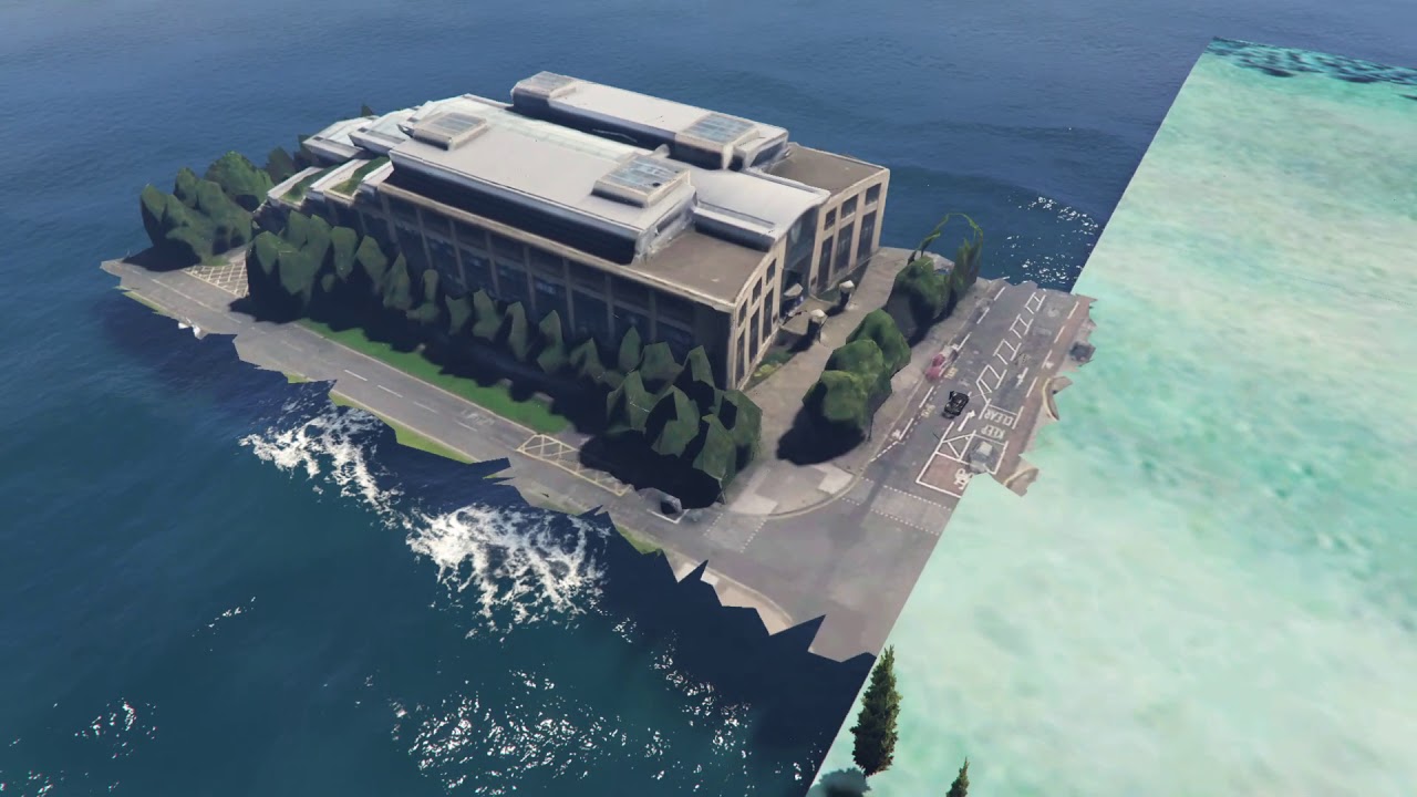 Grand Theft Auto V || Rockstar North HQ ported from Google Maps - YouTube