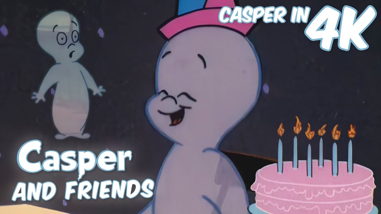 Casper’s Surprise Party! 🎉 | Casper and Friends in 4K | 1 Hour ...