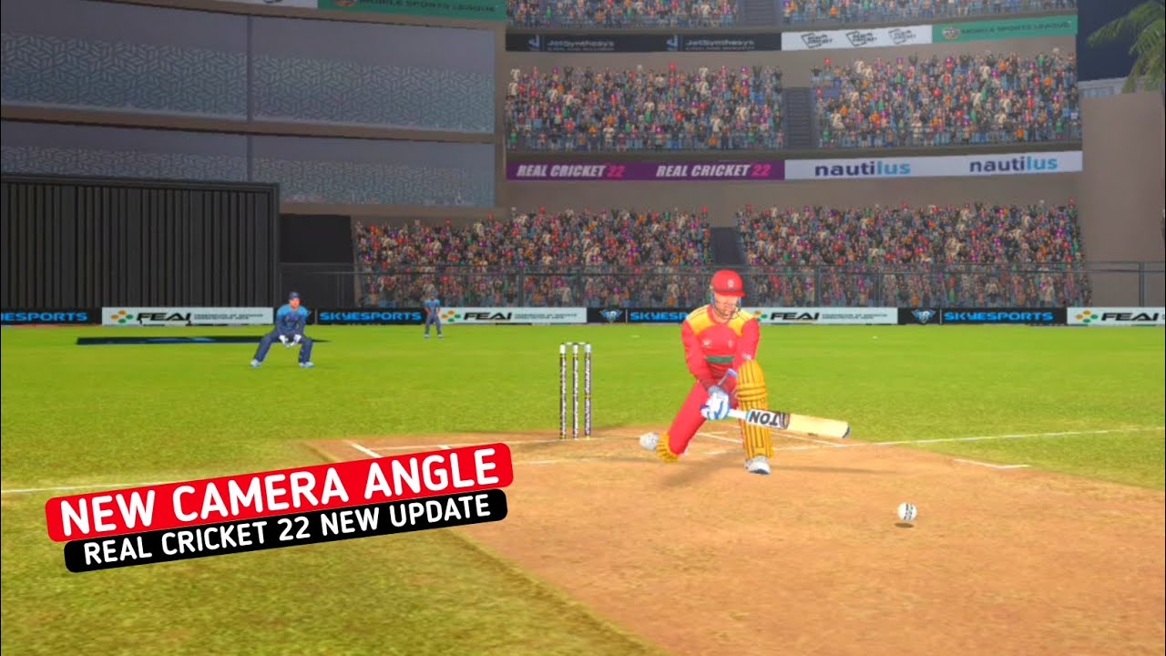 New Camera Angle In Real Cricket 22 😶‍🌫️ - YouTube