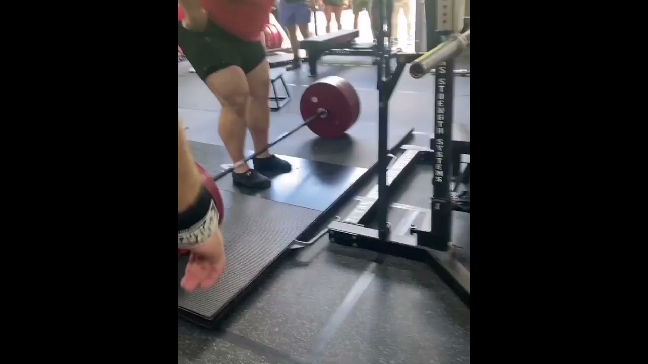 Dan Bell with a huge 405kg 892lbs pull - Heavy deadlift | Powerlifting ...