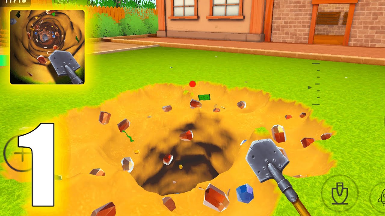 Digging a Hole Simulator - Gameplay (Android) - YouTube