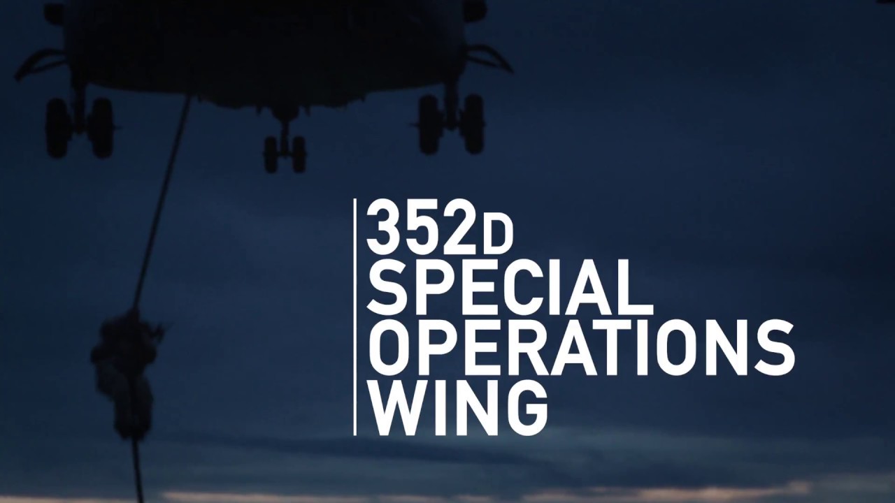352d Special Operations Wing Mission Video - YouTube