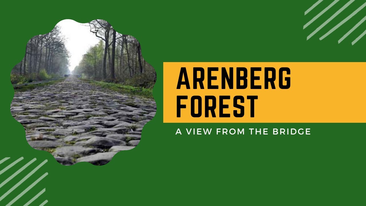 On top of the Arenberg Forest bridge at Paris Roubaix - YouTube