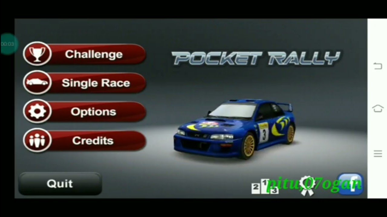 GAME,.BALAP MOBIL POKKET RALLY. - YouTube