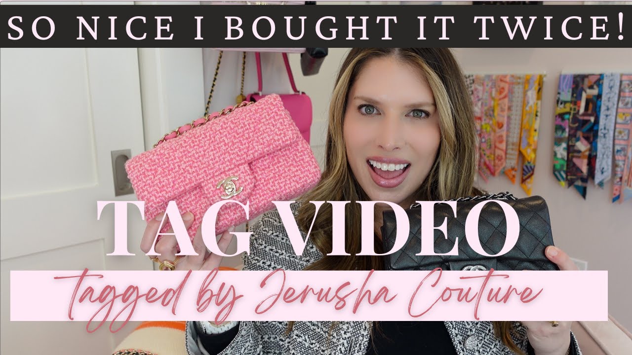 👜👜 So nice I bought it TWICE! Tagged by Jerusha Couture! 👜👜 - YouTube