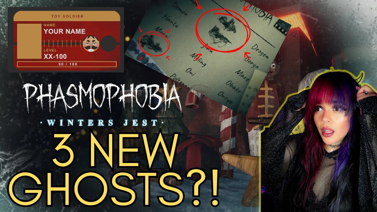 Phasmophobia Winter’s Jest 2025 – COMPLETE Event Guide + 3 NEW Ghosts! 👻 ️ - YouTube