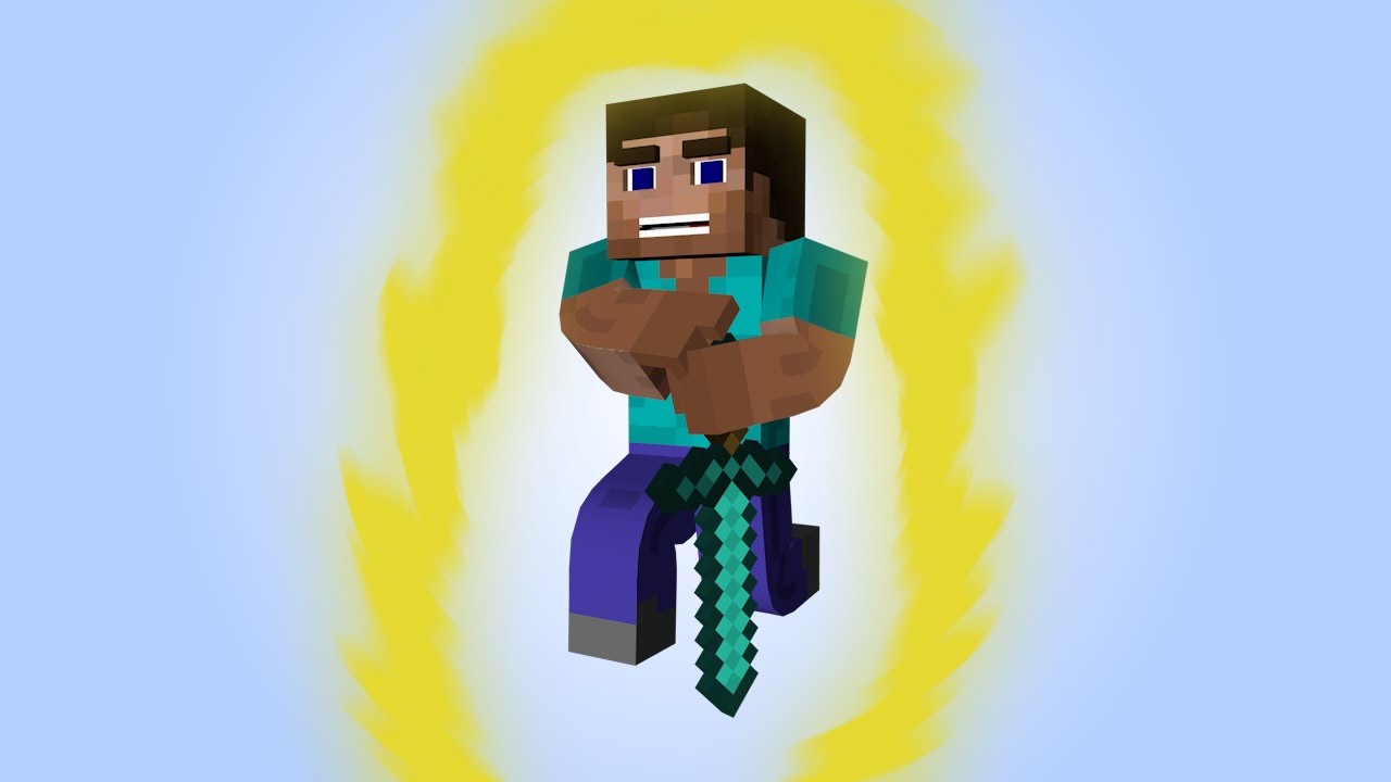 Minecraft Super Saiyan - YouTube