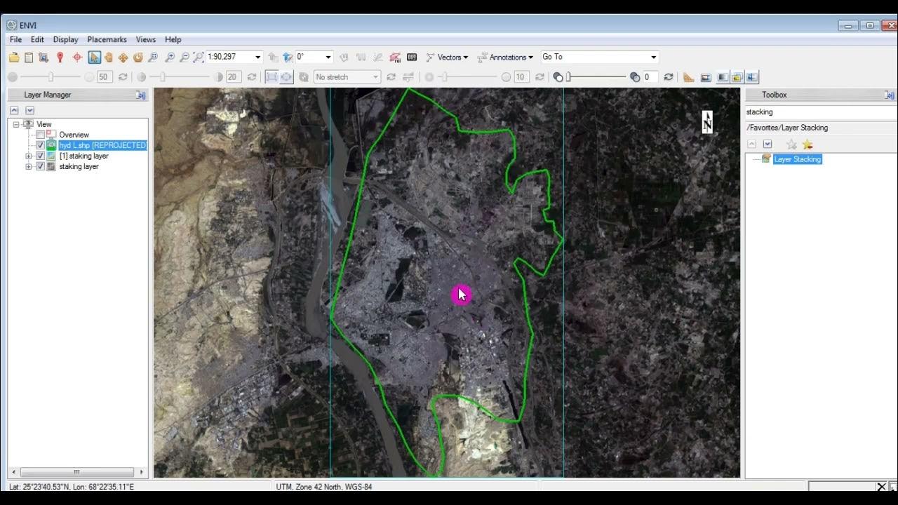 How to Create Subset / ROI in ENVI - YouTube